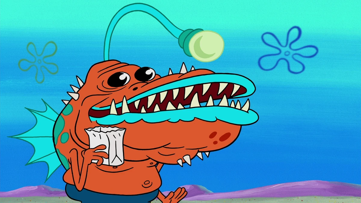 Angler fish (orange) | THE ADVENTURES OF GARY THE SNAIL Wiki | Fandom