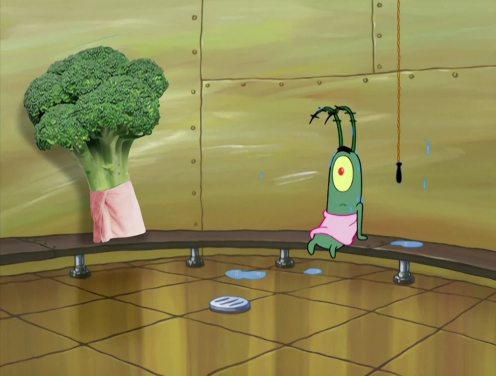 Live action broccoli | THE ADVENTURES OF GARY THE SNAIL Wiki | Fandom