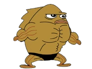 Frank (Muscular Goldfish) | THE ADVENTURES OF GARY THE SNAIL Wiki | Fandom