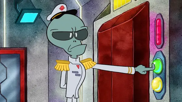 Alien captain | THE ADVENTURES OF GARY THE SNAIL Wiki | Fandom