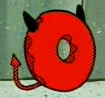 Angel and Devil Doughnut | THE ADVENTURES OF GARY THE SNAIL Wiki | Fandom