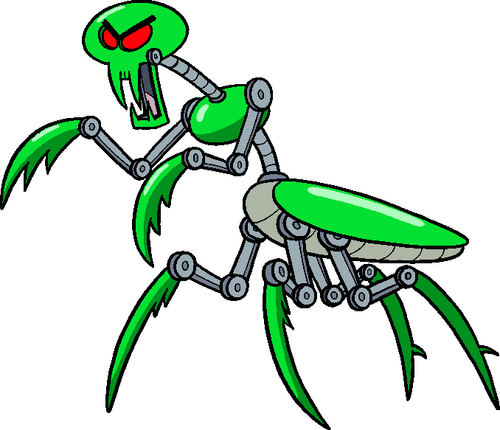 Robot Mantis The Adventures Of Gary The Snail Wiki Fandom
