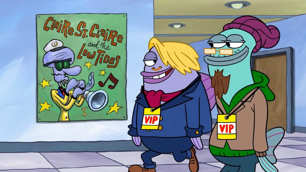 Hipster fish | THE ADVENTURES OF GARY THE SNAIL Wiki | Fandom