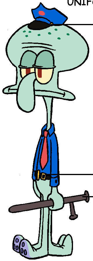 Squid guard 1 | THE ADVENTURES OF GARY THE SNAIL Wiki | Fandom