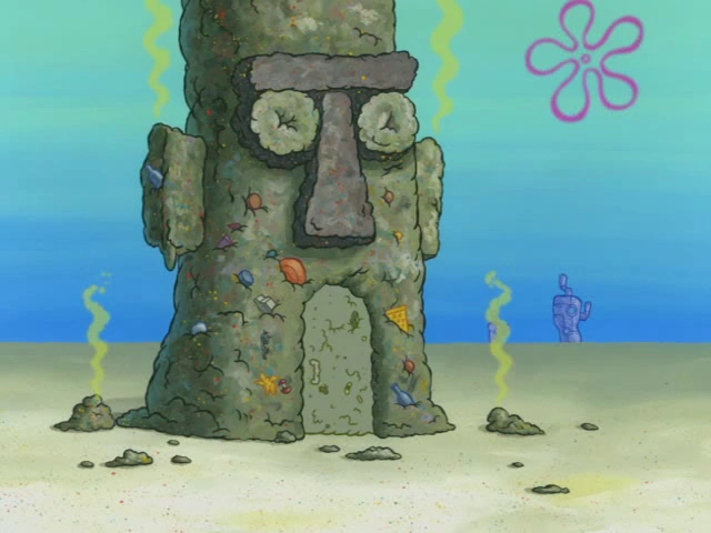 Squidward's Trash House | THE ADVENTURES OF GARY THE SNAIL Wiki | Fandom