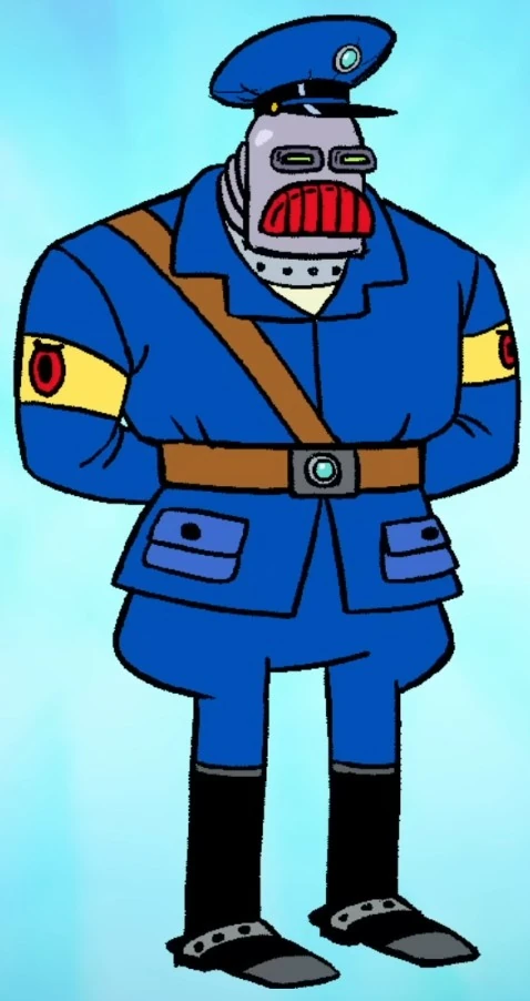Robot police officer | THE ADVENTURES OF GARY THE SNAIL Wiki | Fandom