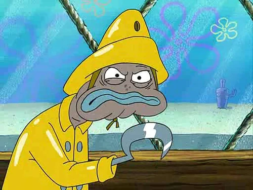 Old fisherman | THE ADVENTURES OF GARY THE SNAIL Wiki | Fandom