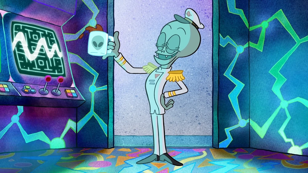 Alien captain | THE ADVENTURES OF GARY THE SNAIL Wiki | Fandom