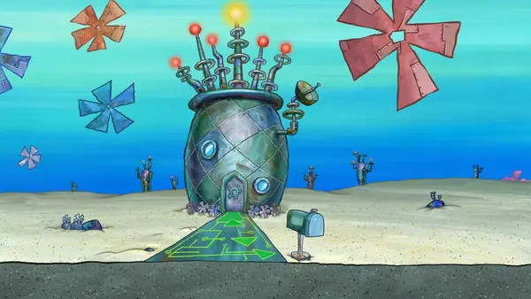 SpongeBot's house | THE ADVENTURES OF GARY THE SNAIL Wiki | Fandom