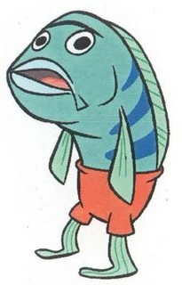 Clay (fish) | THE ADVENTURES OF GARY THE SNAIL Wiki | Fandom