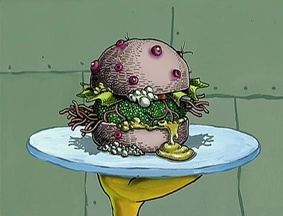 Nasty Patty (food) | THE ADVENTURES OF GARY THE SNAIL Wiki | Fandom
