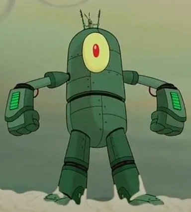 Plankton's Tank Robot | THE ADVENTURES OF GARY THE SNAIL Wiki | Fandom