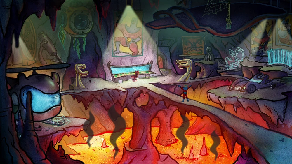 Man Ray's Lair | THE ADVENTURES OF GARY THE SNAIL Wiki | Fandom