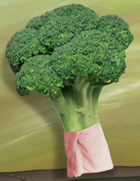Live action broccoli | THE ADVENTURES OF GARY THE SNAIL Wiki | Fandom