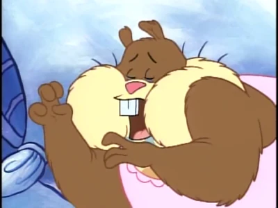 Hibernating Sandy Cheeks | THE ADVENTURES OF GARY THE SNAIL Wiki | Fandom