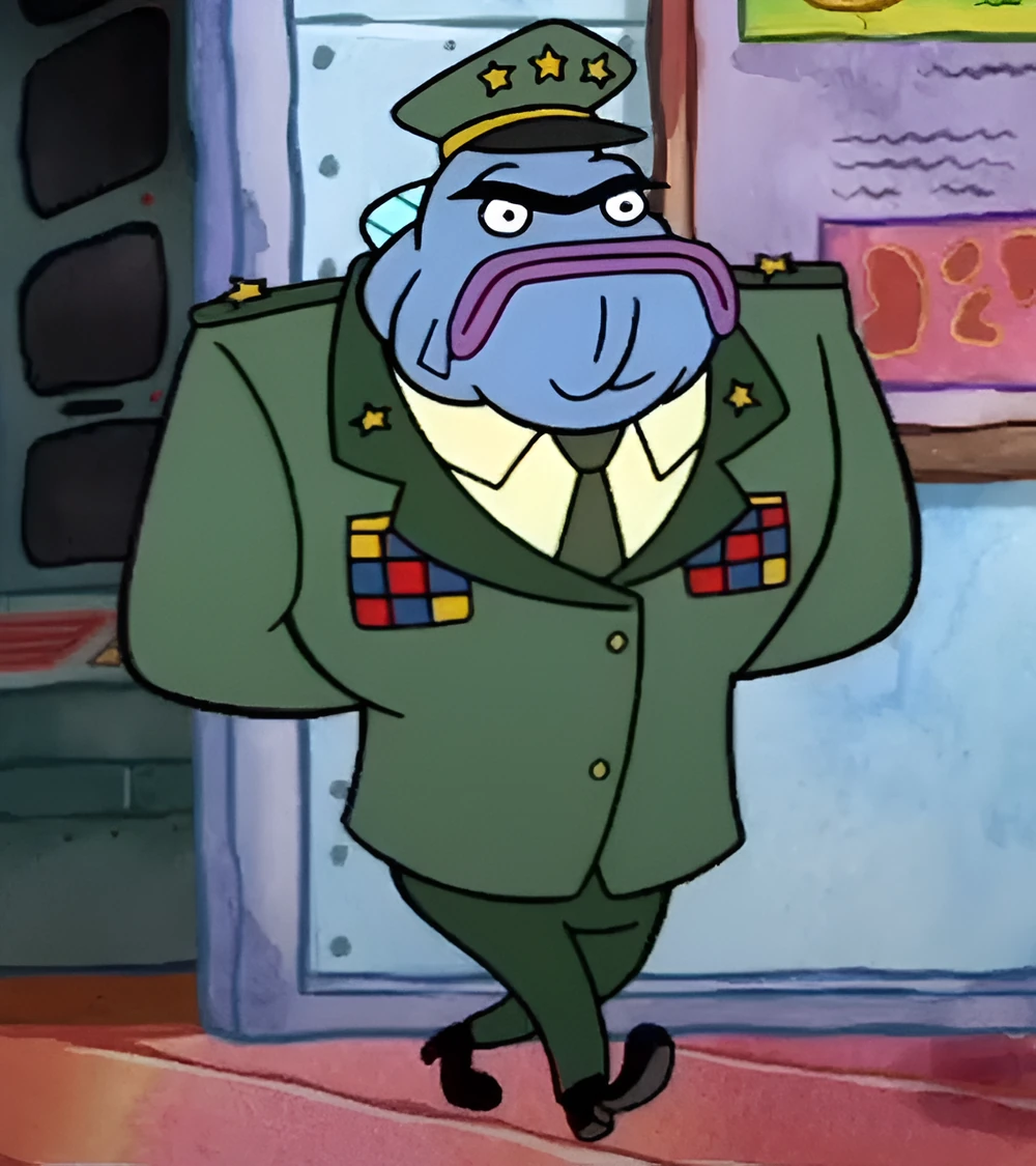 General Grouper | THE ADVENTURES OF GARY THE SNAIL Wiki | Fandom