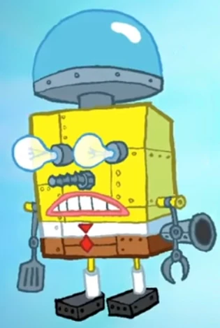Robot SpongeBob (Welcome to the Chum Bucket) | THE ADVENTURES OF GARY ...