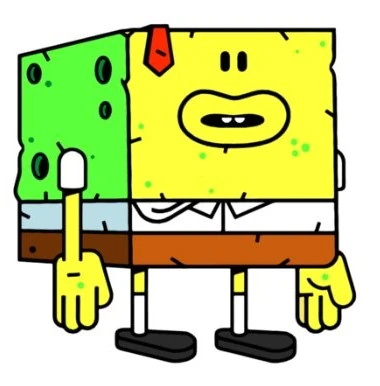 Off Model SpongeBob | THE ADVENTURES OF GARY THE SNAIL Wiki | Fandom