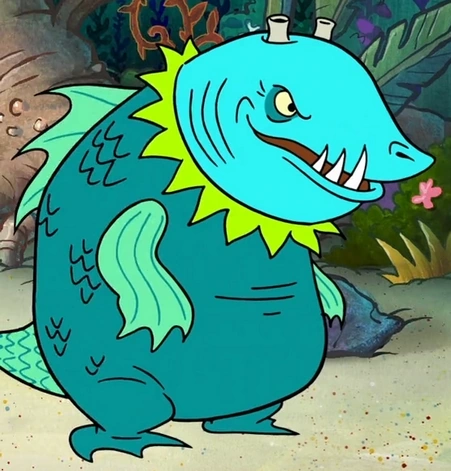 Fish shark monster | THE ADVENTURES OF GARY THE SNAIL Wiki | Fandom