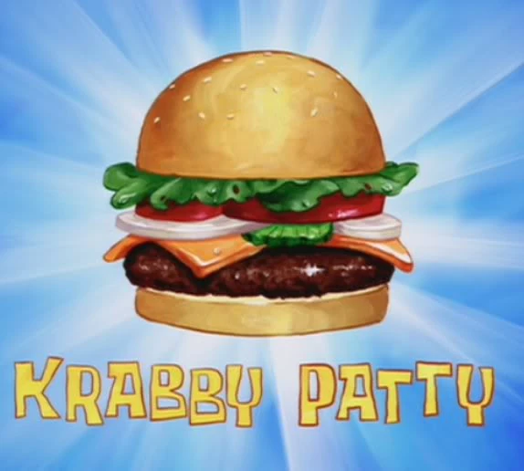 Krabby Patty | THE ADVENTURES OF GARY THE SNAIL Wiki | Fandom