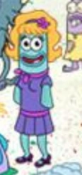 Pearl's cyan friend | THE ADVENTURES OF GARY THE SNAIL Wiki | Fandom