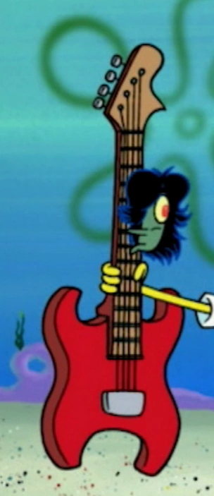 Plankton's electric guitar | THE ADVENTURES OF GARY THE SNAIL Wiki | Fandom