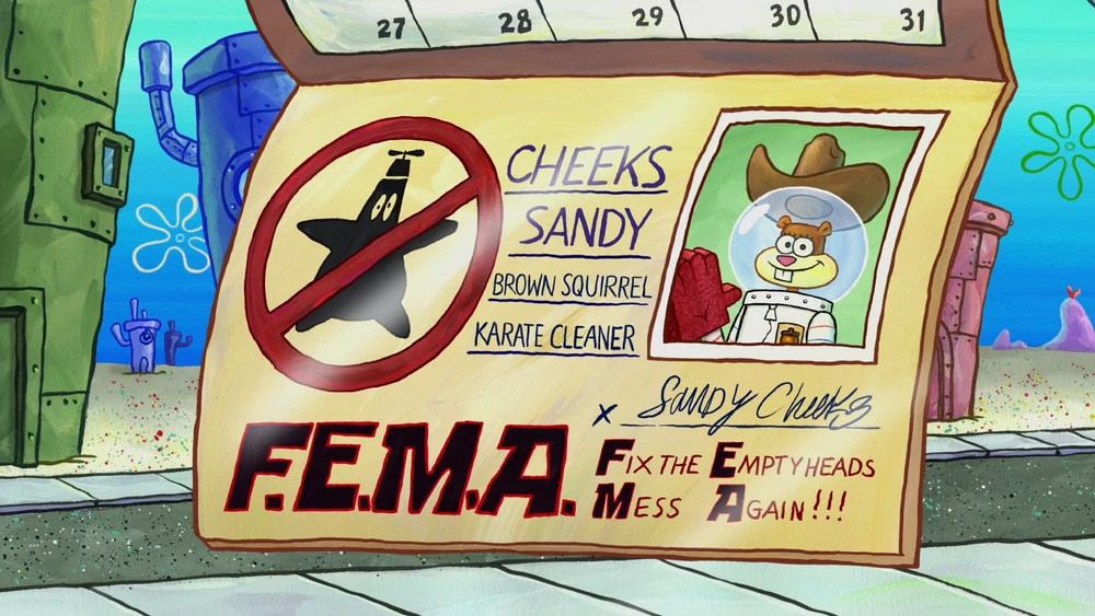 F.E.M.A. | THE ADVENTURES OF GARY THE SNAIL Wiki | Fandom
