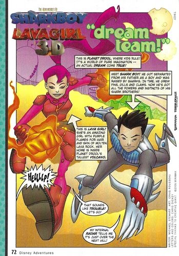 Dream Team! | The Adventures of Sharkboy and Lavagirl Wiki | Fandom