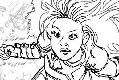 lava girl coloring pages