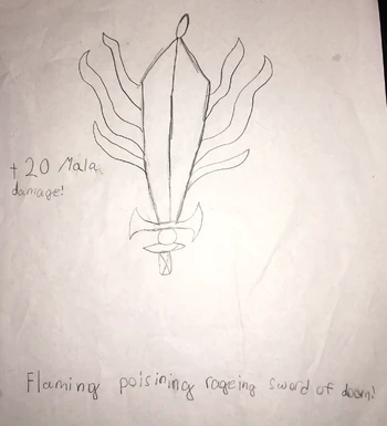 Flaming Poisoning Raging Sword Of Doom | The Adventure Zone Wiki | Fandom