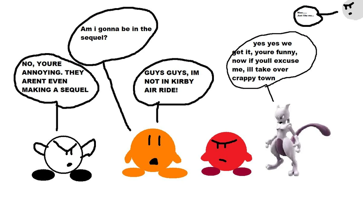 Comic 8: Orange Kirby Air Ride (things that dont happen) | The air ride ...