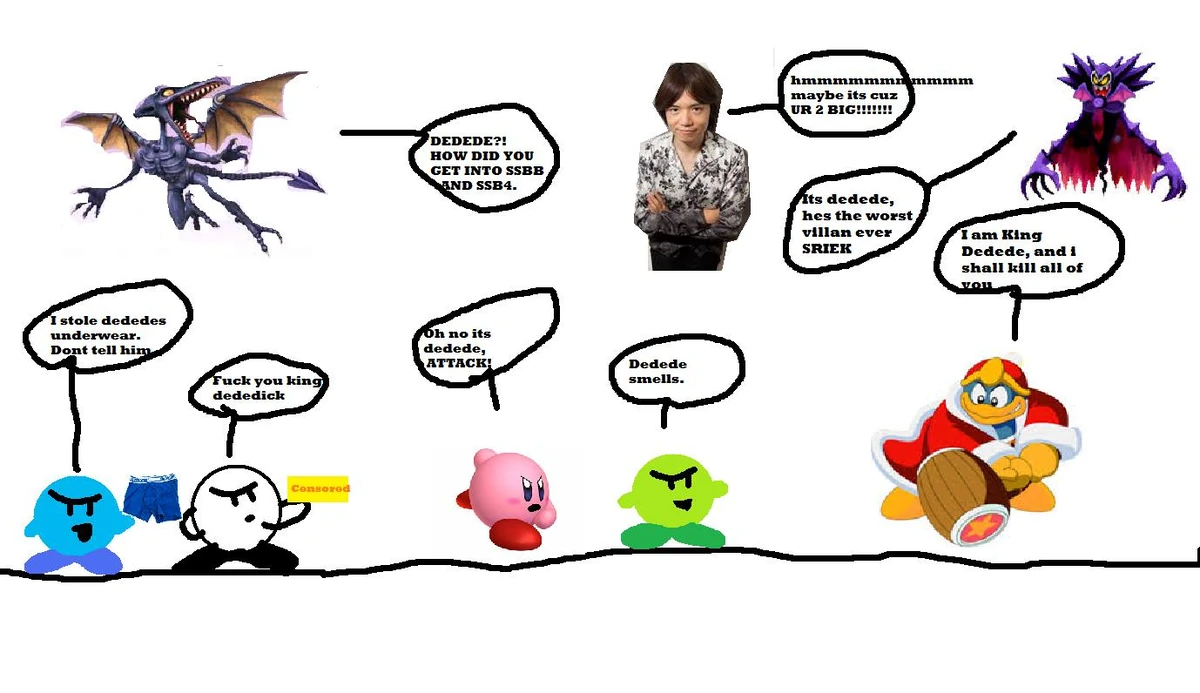 Comic 30:King Dedede | The air ride group Wiki | Fandom