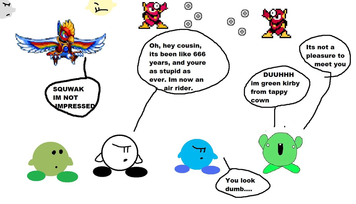 Comic 10: Green Kirby Air Ride. | The air ride group Wiki | Fandom