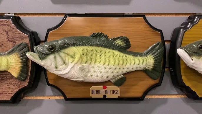 Big Mouth Billy Bass (fast tail variant) | The All About Singing Fish ...