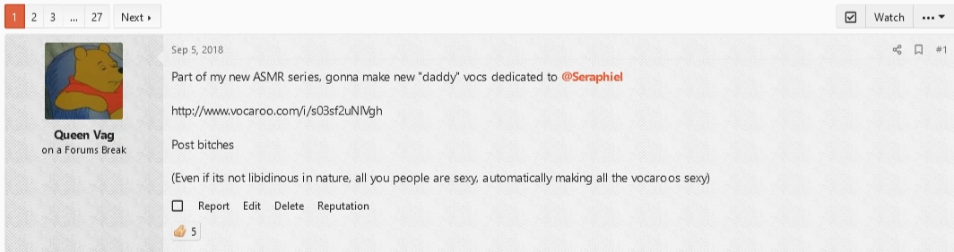 We sexily vocaroo shit to each other | The Alley Wiki | Fandom