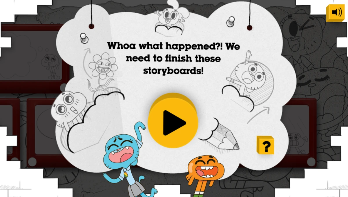 Gumball storyboard game | The Amazing World of Gumball Wiki | Fandom