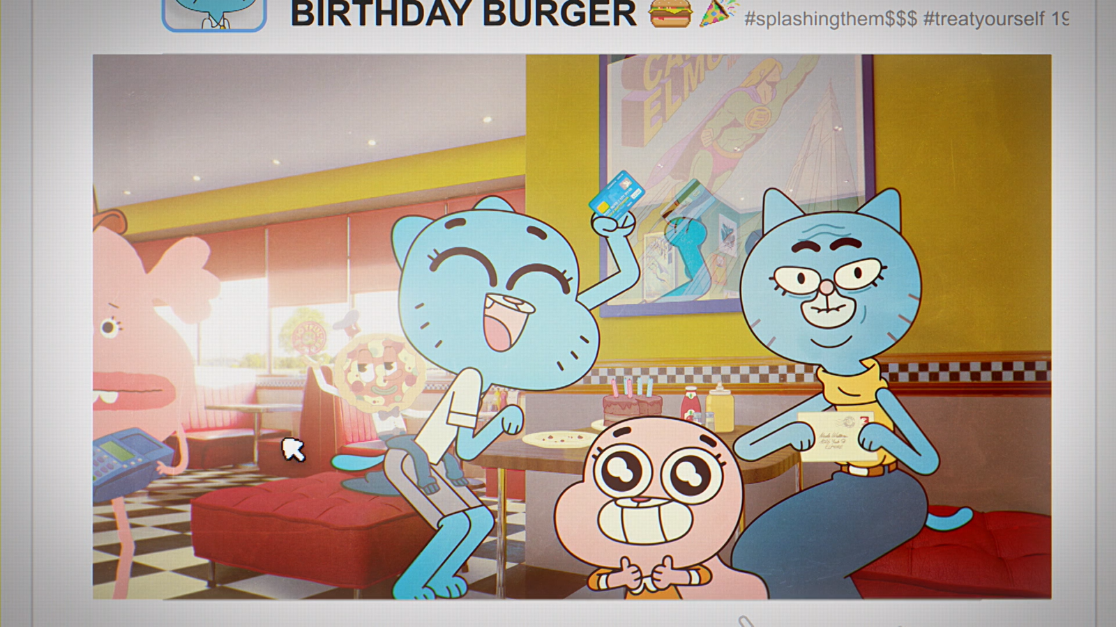 Amazing World Of Gumball Anais And Gumball