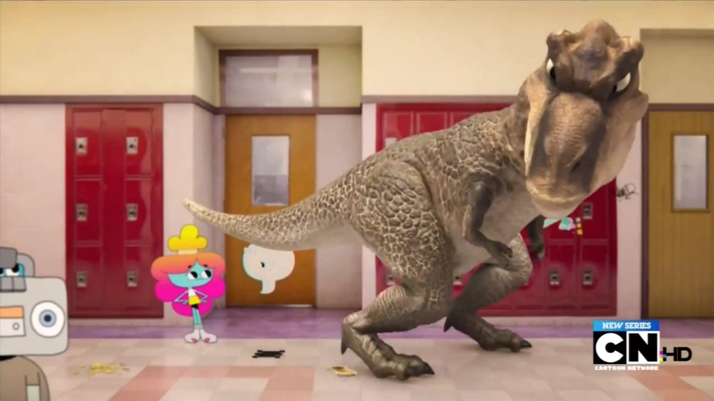 The Amazing World Of Gumball Tina Rex