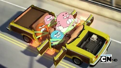 The Amazing World Of Gumball The Car