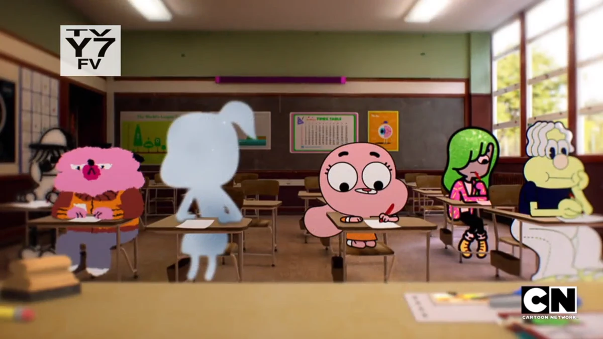 Mr. Corneille's classroom | The Amazing World of Gumball Wiki | Fandom