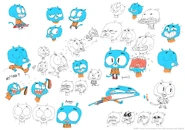 User blog:Chibitracy/Early Gumball concept art | The Amazing World of ...
