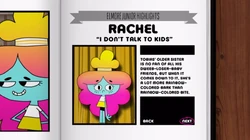 An Domhan Iontach De Gumball Rachel Rachel Amazing World Of Gumball
