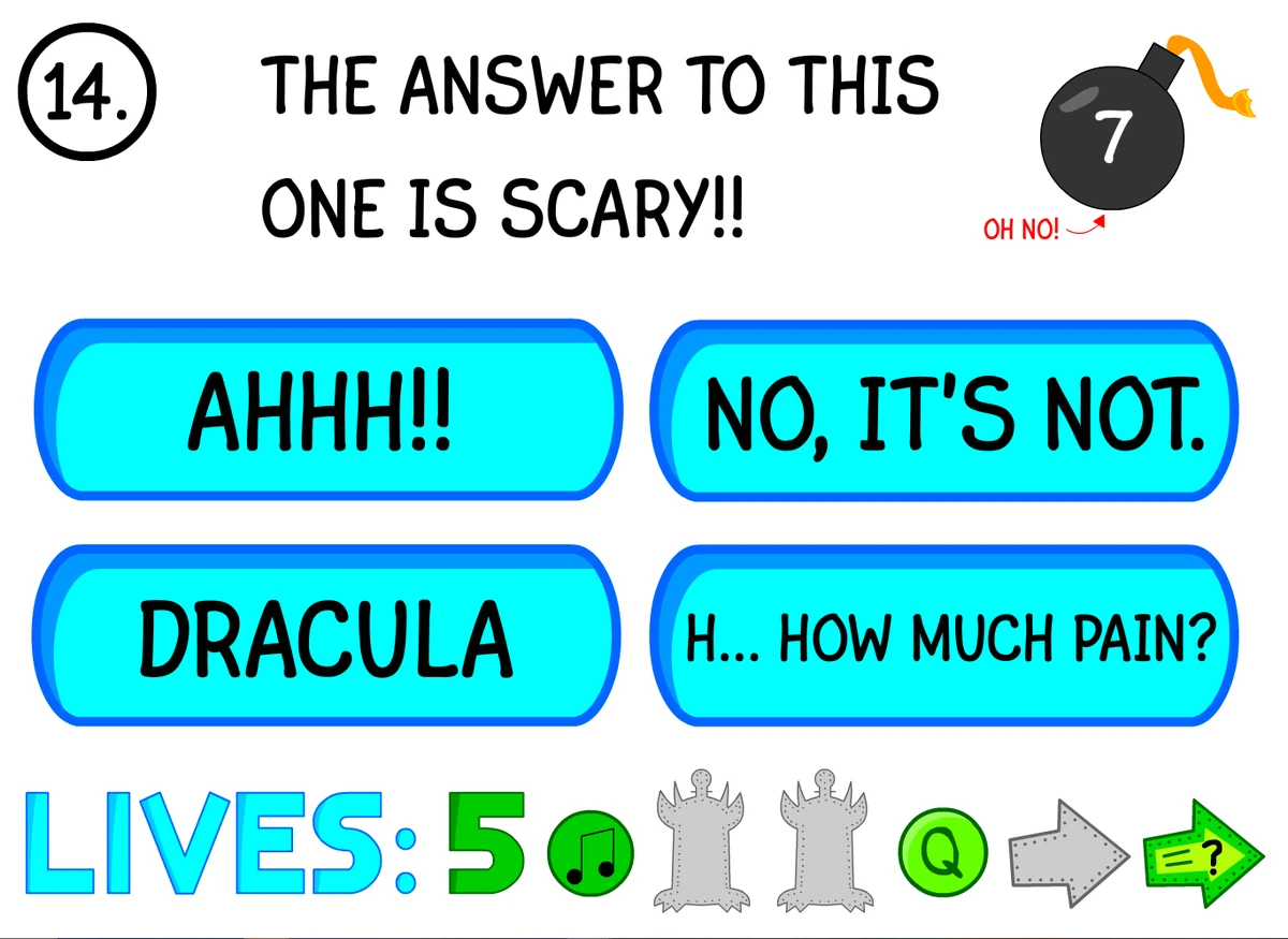 Question 14 (The Annoying Quiz) | The Annoying Quiz Wikia | Fandom