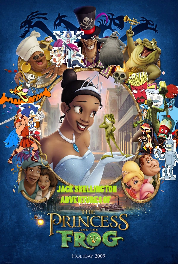 Jack Skellington Adventures of Princess and the Frog ...