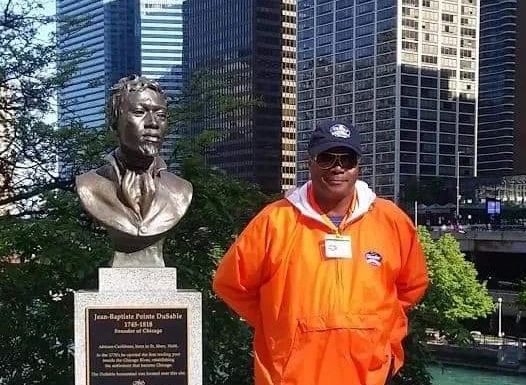 Darryl Maximilian Robinson Documents His 1983 Role of Chicago Founder ...