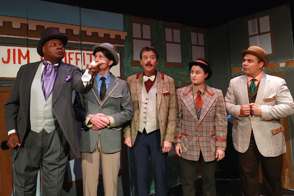 Darryl Maximilian Robinson as Mayor George Shinn in The Music Man as ...