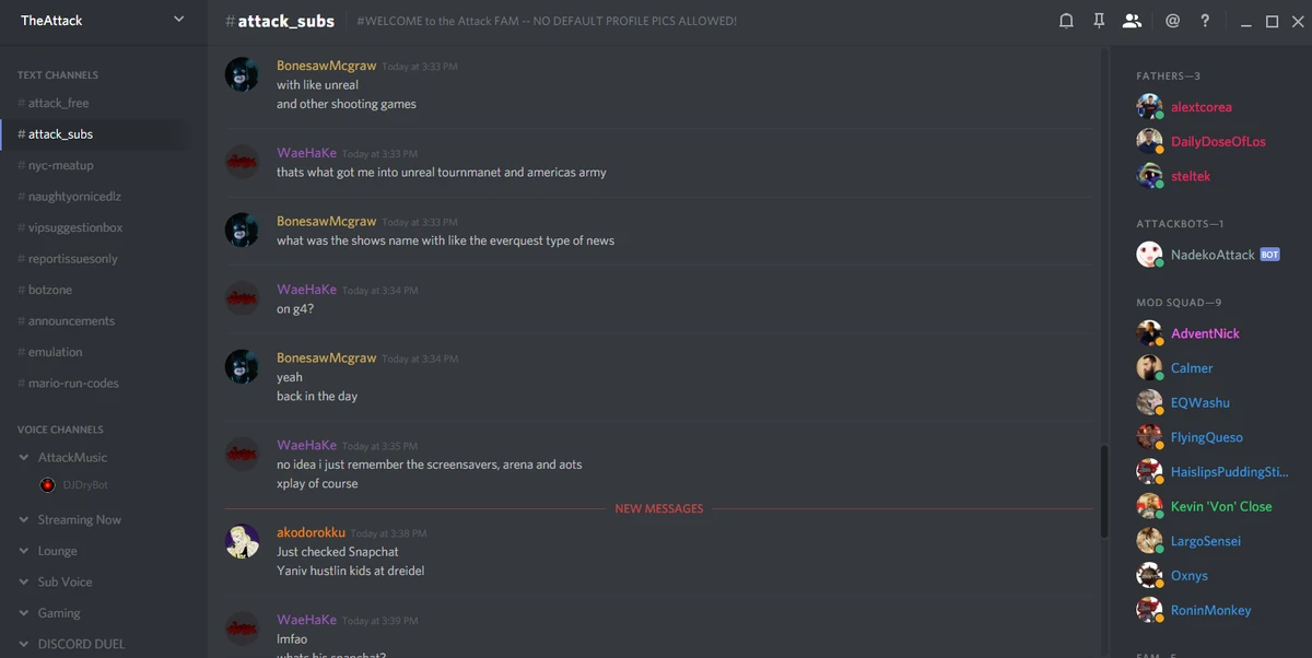 Discord The Attack Wiki Fandom