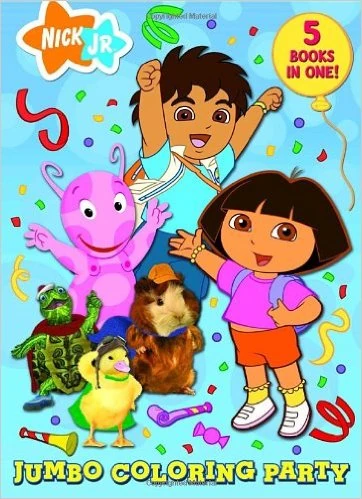 backyardigans coloring book