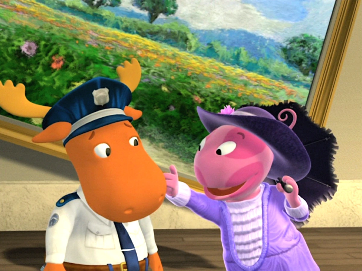 The Art is on the Loose | The Backyardigans Wiki | Fandom