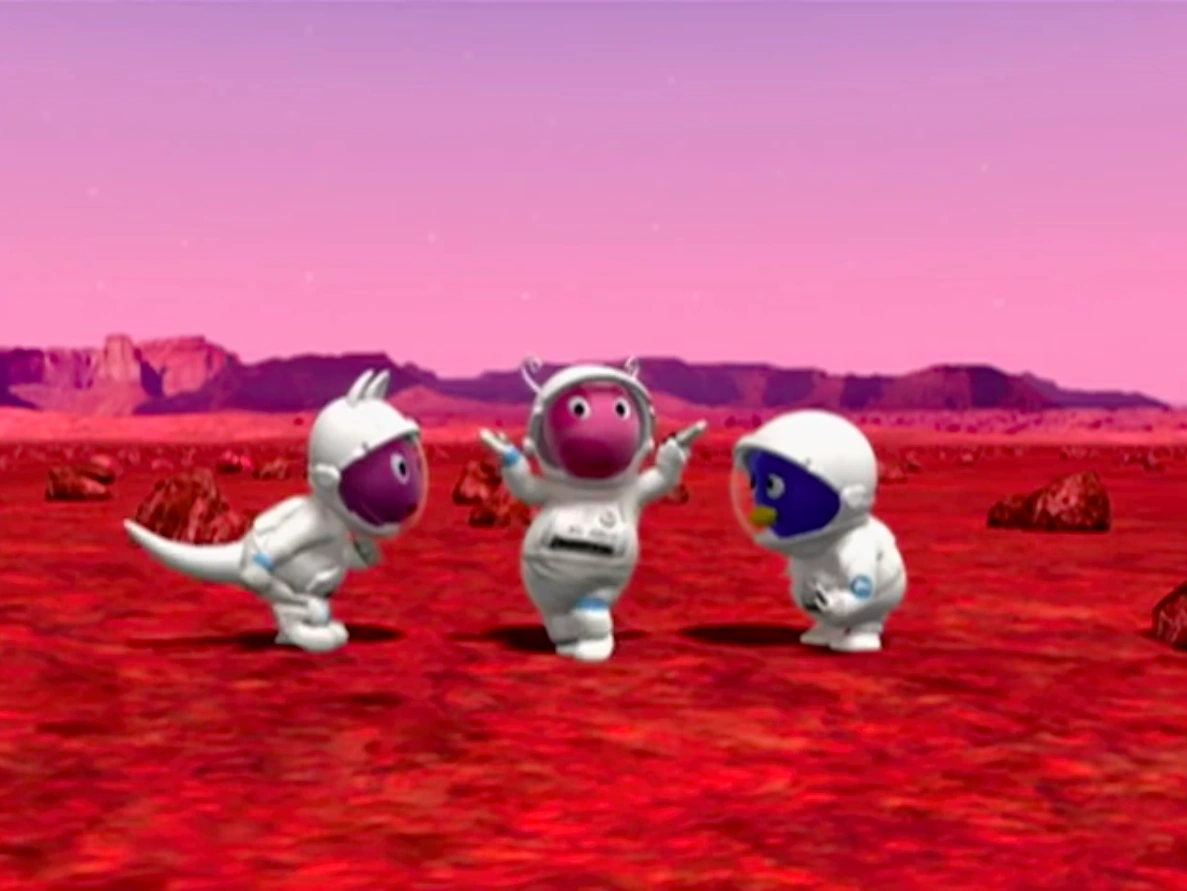 the backyardigans mission to mars coloring pages